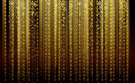 Technology Abstract Background Matrix Code Numbers Backdrop Hacker