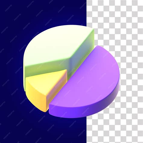 Premium Psd Pie Chart 3d Icon 6