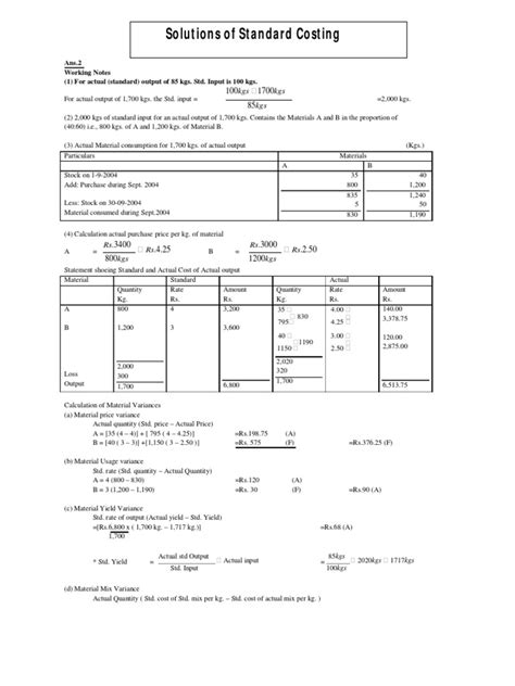Sol Part 2 Pdf Variance Prices