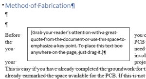 How To Lock A Text Box In MS Word OfficeBeginner