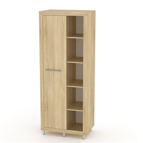 Шкаф в Гостиную Mebelproff Шкаф МГ 1 Шкаф с Полками для Гостиной Шкаф пенал — Купить