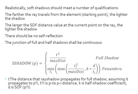 dfao and soft shadows based on sdf a unity production zephyrl