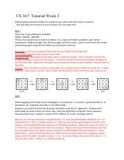 Tutorial2 Final Final AnswersV15 Pdf CS 367 Tutorial Week 2 Please