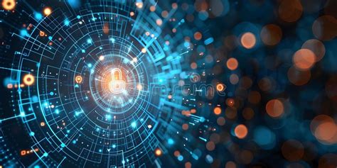 Visual Representation Of Strong Endpoint Security Preventing Cyber