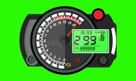 Car Speedometer Dashboard Stock Vector Illustration Of Circle 346425252