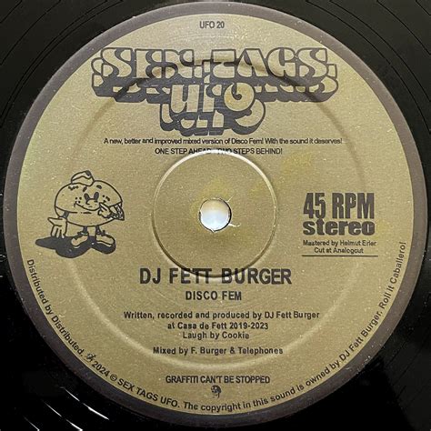 Dj Fett Burger Dj Grillo Wiener Disco Fem Disco Sex Ultrasuoni