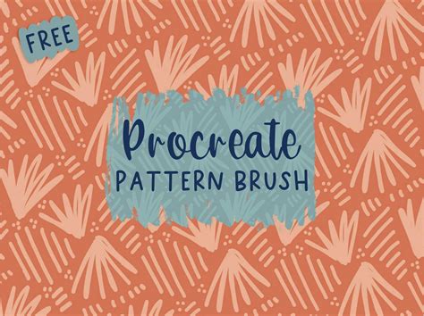 Free Procreate Pattern Brush Free Brushes For Procreate