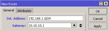 Citraweb Simple Static Routing