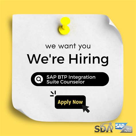 Sda Inc On Linkedin Sap Btp Integration Architect Architecte