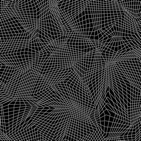 Geometric Low Poly Triangle Linear Vector Seamless Pattern Background Distortion Irregular