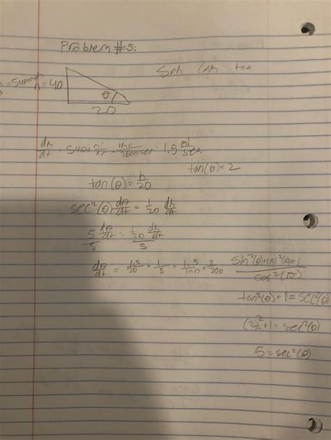 [grade 12 Calculus] How Do You Know The Final Answer Is In Radians And Not Degrees R Homeworkhelp