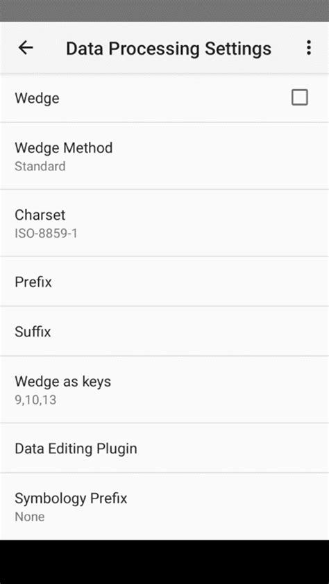 Scanner Configurations For Honeywell Android Devices Staylinked