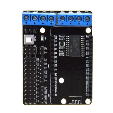 shop generic nodemcu motor shield board l293d for esp 12e from esp8266