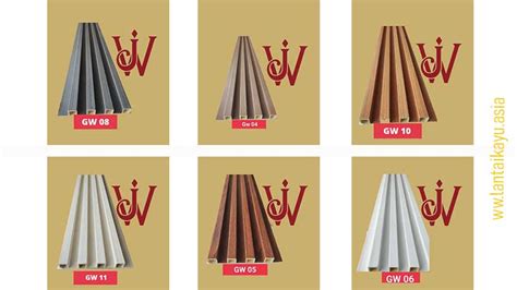 Harga Panel Dinding Wpc Per Lembar Motif Beragam