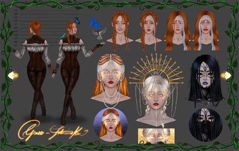 Oc Character Sheet Scrolller