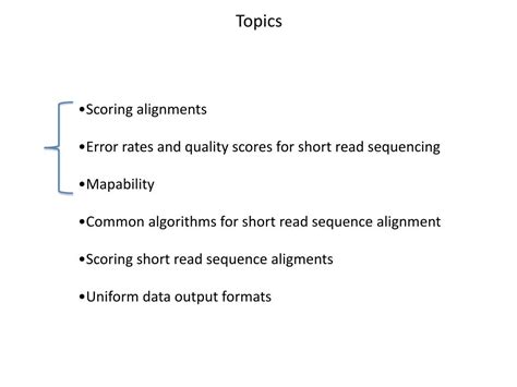 ppt introduction to short read sequencing analysis powerpoint