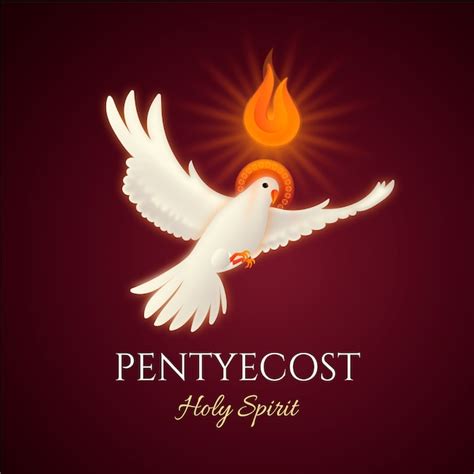 Free Vector Gradient Pentecost Illustration