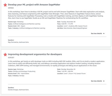 Aditya Gupta On Linkedin Aws Reinvent2021