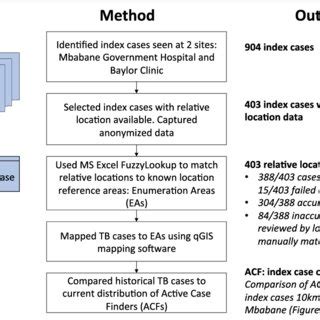 Process Algorithm Outlining The Analysis Of TB Case Relative Locations Download Scientific Diagram
