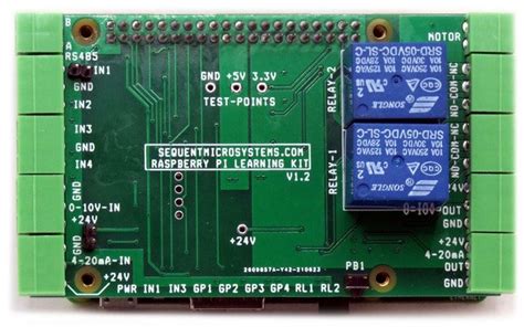 Raspberry Pi Add On Teaches Node RED I O Programming