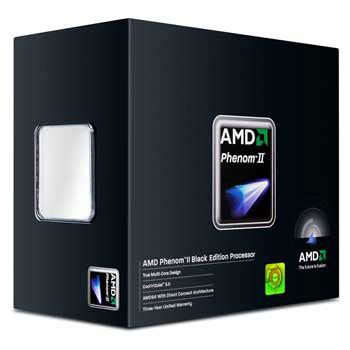AMD CPU Phenom II Black Edition Quad Core Processor LN