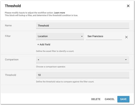 Using The Threshold Block Oomnitza Documentation