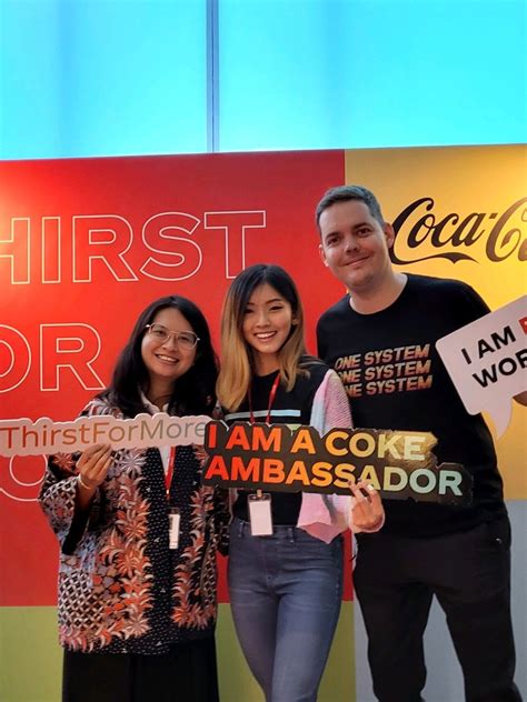 Matthew Fitch On Linkedin Great To Meet Yeap Yan Ling Alice And Amanda Lim At The Coca Cola…