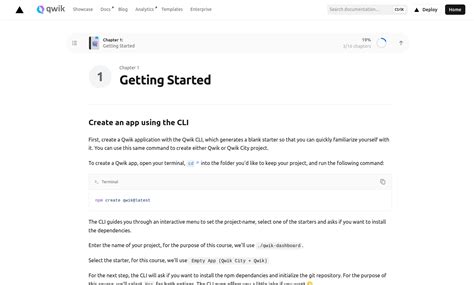 Learn Qwik Chapter 1 Getting Started