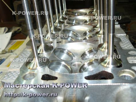 K-POWER | Доработка ГБЦ 2112 с распредвалами УСА 8.9 (288 град)