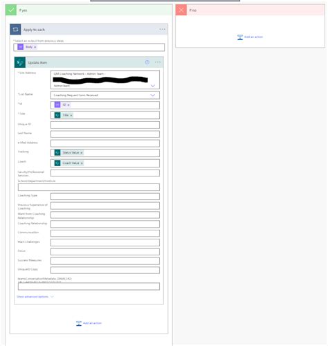 solved when ‘choice item is modified in sharepoint list power