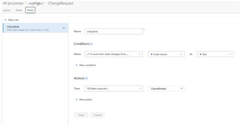 Azure Devops Azuredevops Work Item Rule Which Only Allows The Work Item State To Progress If