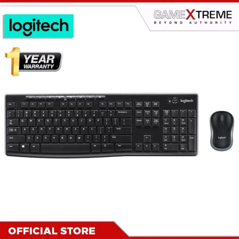 Logitech Mk270r Wireless Mouse Keybaord Combo Full Size Lazada Ph