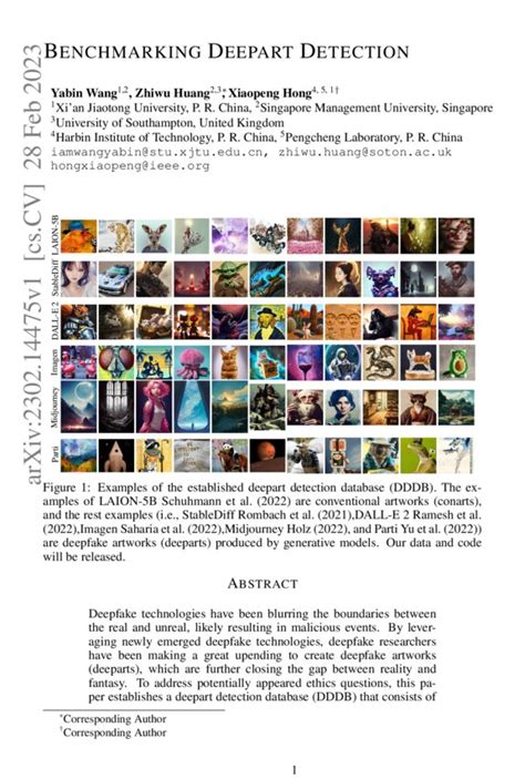 Benchmarking Deepart Detection Deepai