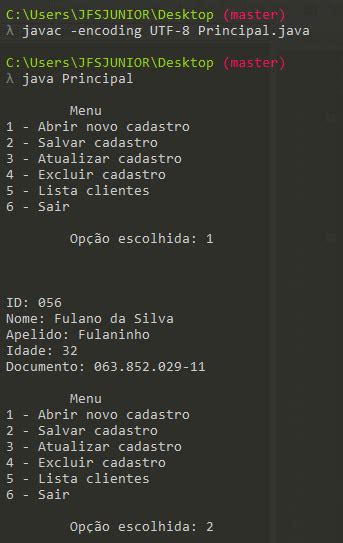 crud em java dúvida programação guj