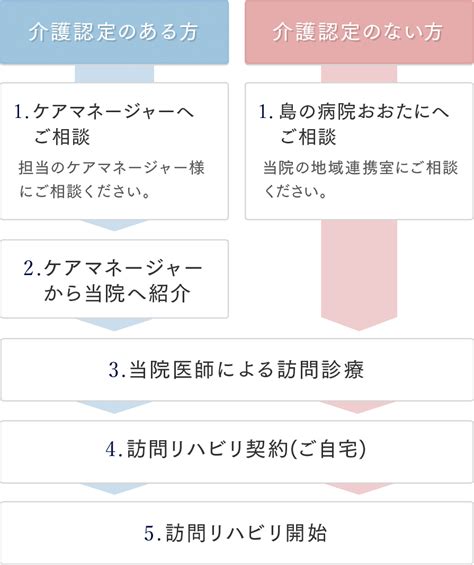 訪問リハビリテーション 在宅サービス 島の病院おおたに