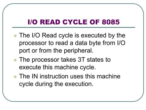 timing diagram of 8085 pptx programming languages computing