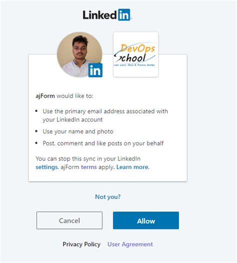 How To Sign In Or Login From Php 7 Using Linkedin Api