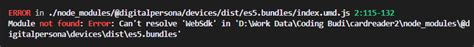 error cant resolve websdk · issue 36 · hidglobal digitalpersona