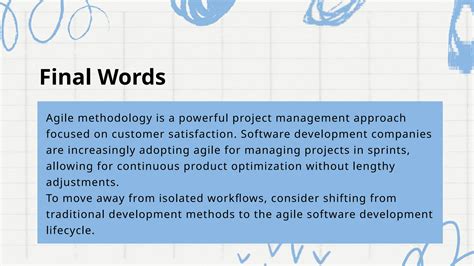Agile Software Development Lifecycle Sdlc Pptx