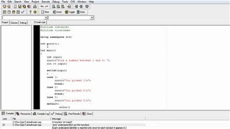 C Lesson 8 Multiple Functions Youtube
