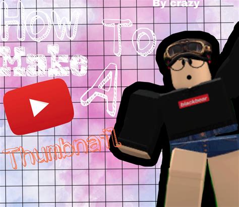 How To Make A Thumbnail Roblox Amino