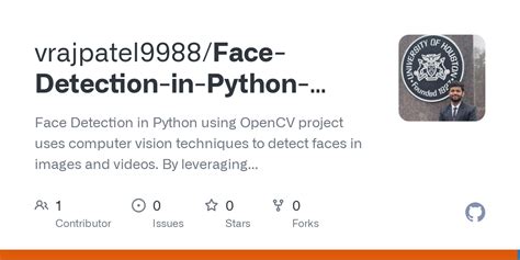Github Vrajpatel9988face Detection In Python Using Opencv Face Detection In Python Using