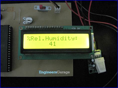 How To Interface Humidity Sensor With 8051 Microcontroller At89c51 Part 31 45