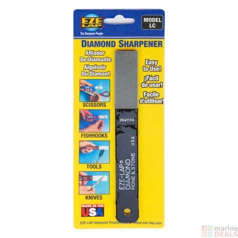 Buy Eze Lap Diamond Hone And Stone Knife Sharpener Coarse Grit Online At Marine Nz