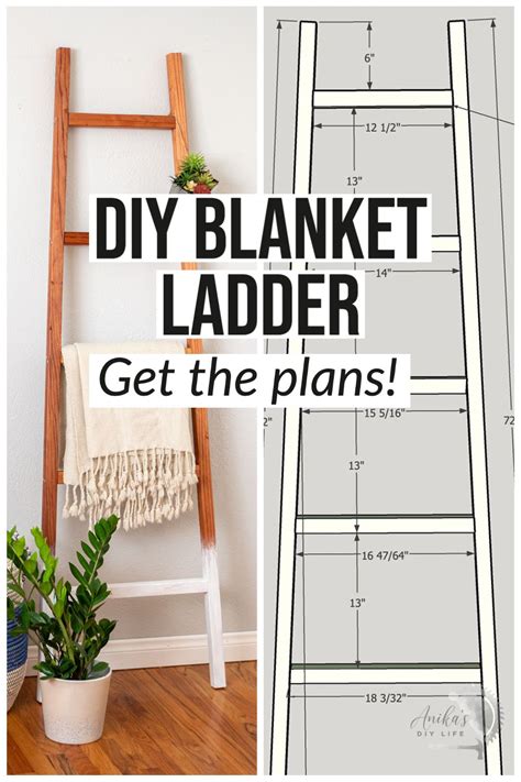 Diy Blanket Ladder Using 2 Tools Artofit