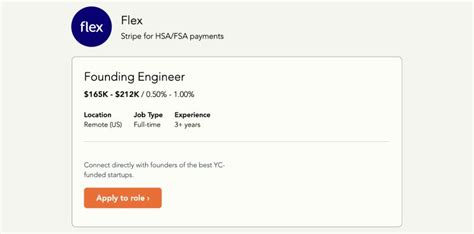 Flex Yc S23 On Linkedin Founding Engineer At Flex Y Combinator