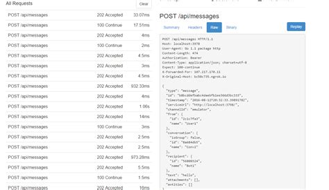 Nodejs Botframework Webchat Not Receiving Messages Stack Overflow