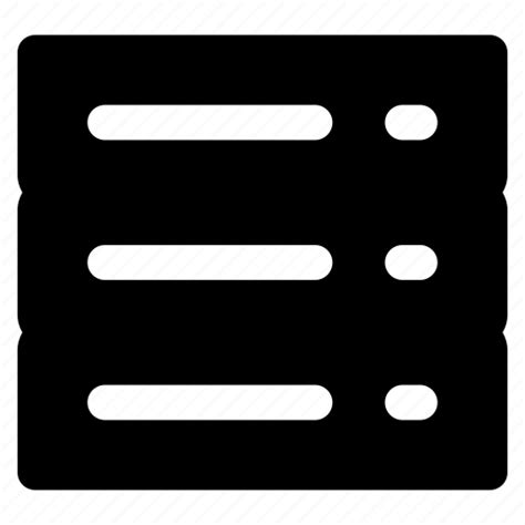 Data Database Library Server Storage Icon