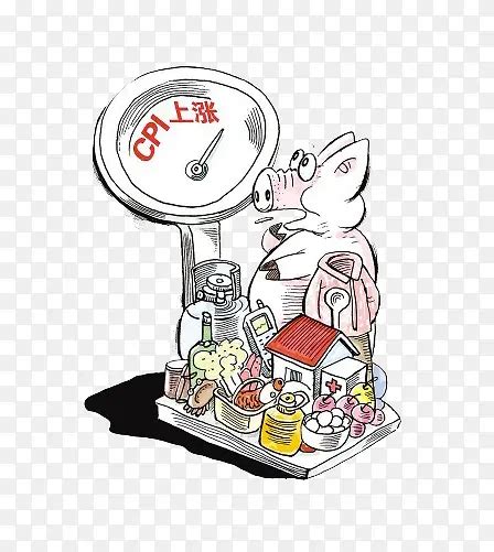 创意金融CPI物价上涨PNG图片素材下载 图片编号yzonrbrp 免抠素材网