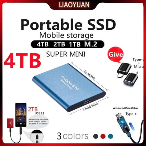 Jual Harga Terendah HPortable SSD External Hard Drives TB TB TB TB Hardisk Eksternal